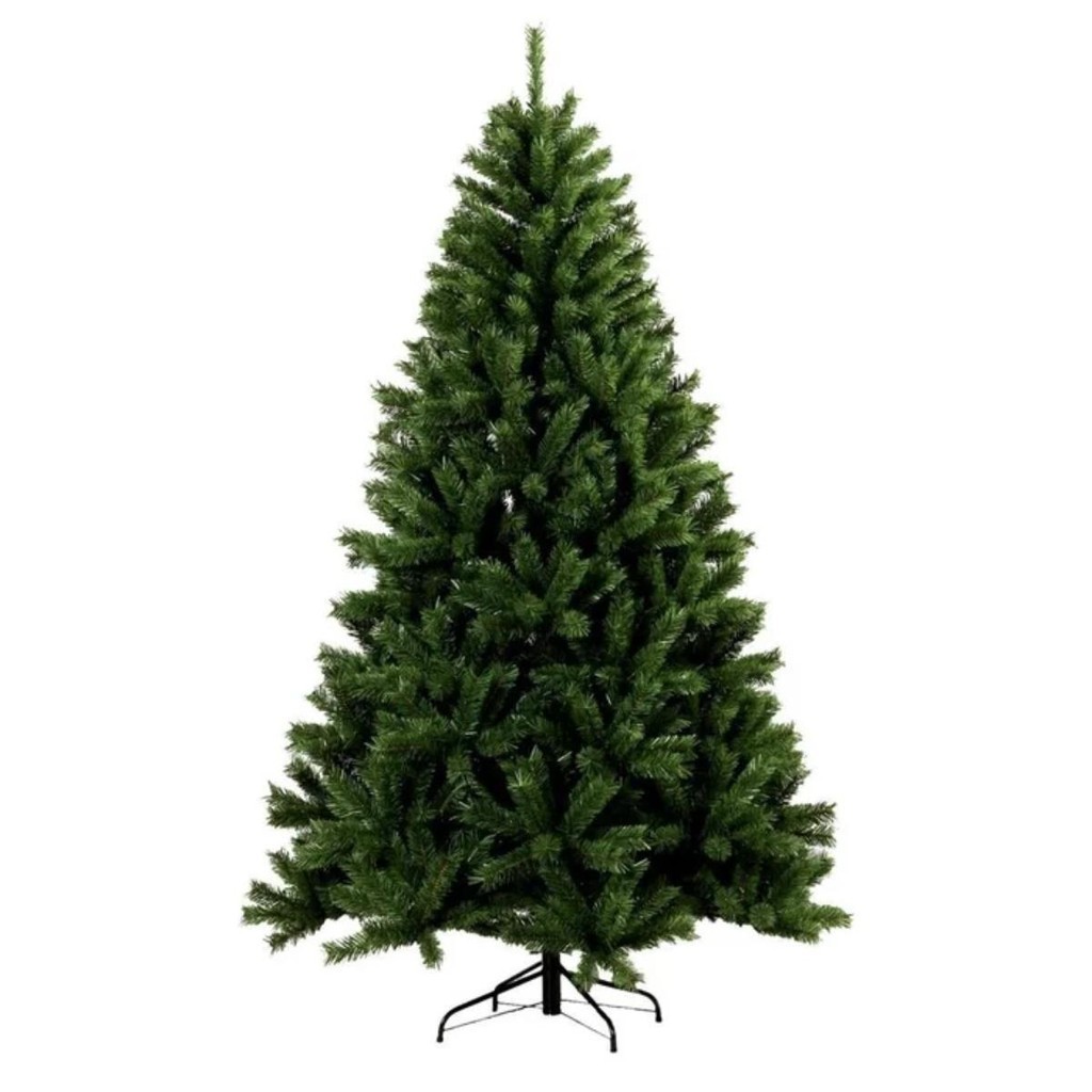 Arvore De Natal 2,7m Aveiro 2107 TIPS C/Base Metal 58762 | Shopee Brasil