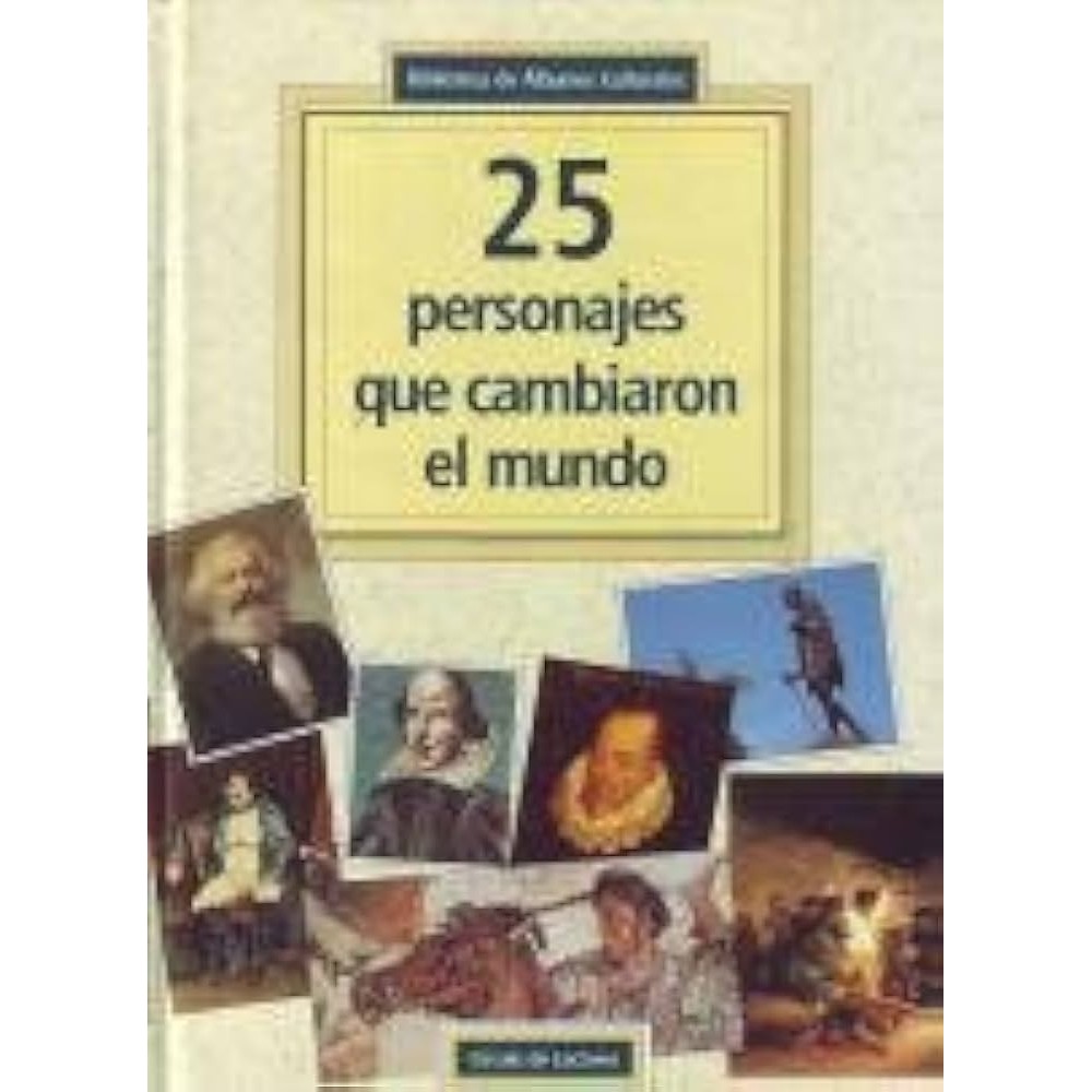 25 personajes que cambiaron el mundo autor Georg Popp | Shopee Brasil