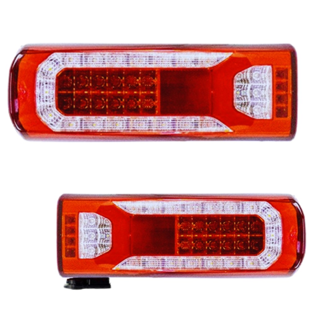 Par Lanterna Traseira M b Accelo Atego Axor Actros Arocs Led | Shopee ...