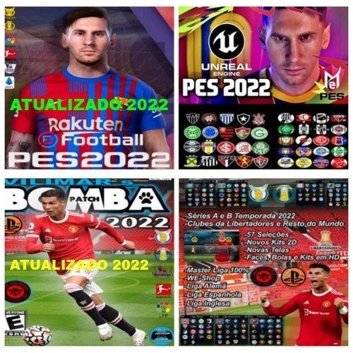 Jogo Bomba 2022 + Pes 2021 Compatível C/ Playstation 2 Play 2 | Shopee ...