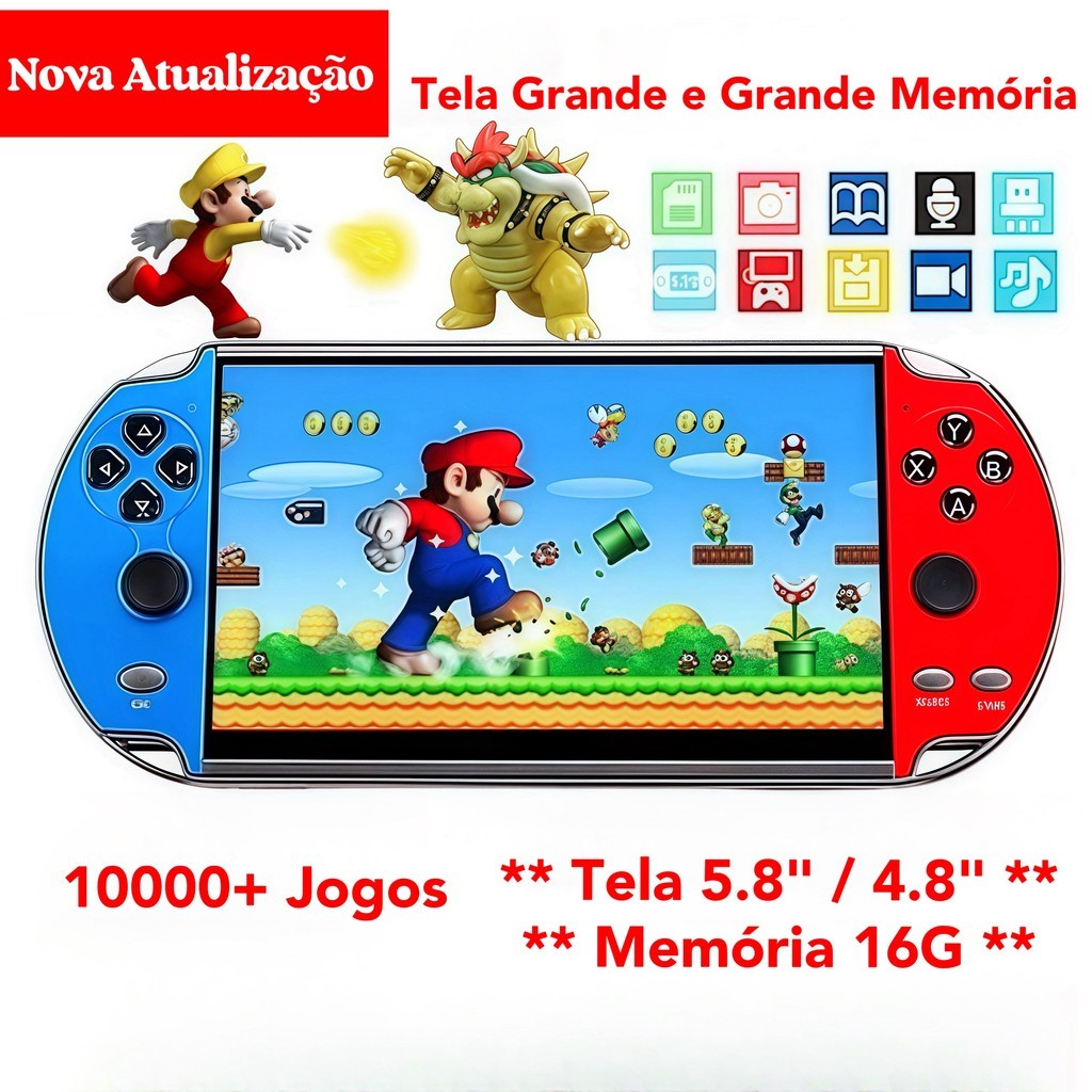 Game Portátil, Videogame Vídeo Game Portátil Jogos Arcade Antigos ...