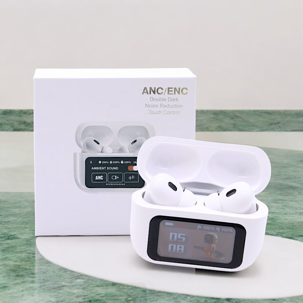 Fone De Ouvido In-ear Sem Fio Bluetooth A-607 Plus ANC Pods C/ Visor ...