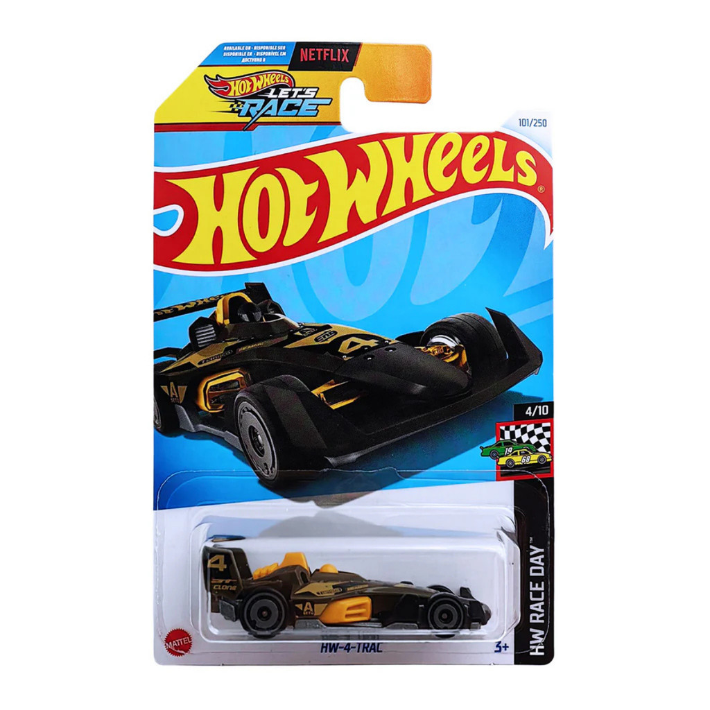 Hot Wheels Miniatura Carrinho HW-4-Track F1 Formula 1 Race | Shopee Brasil