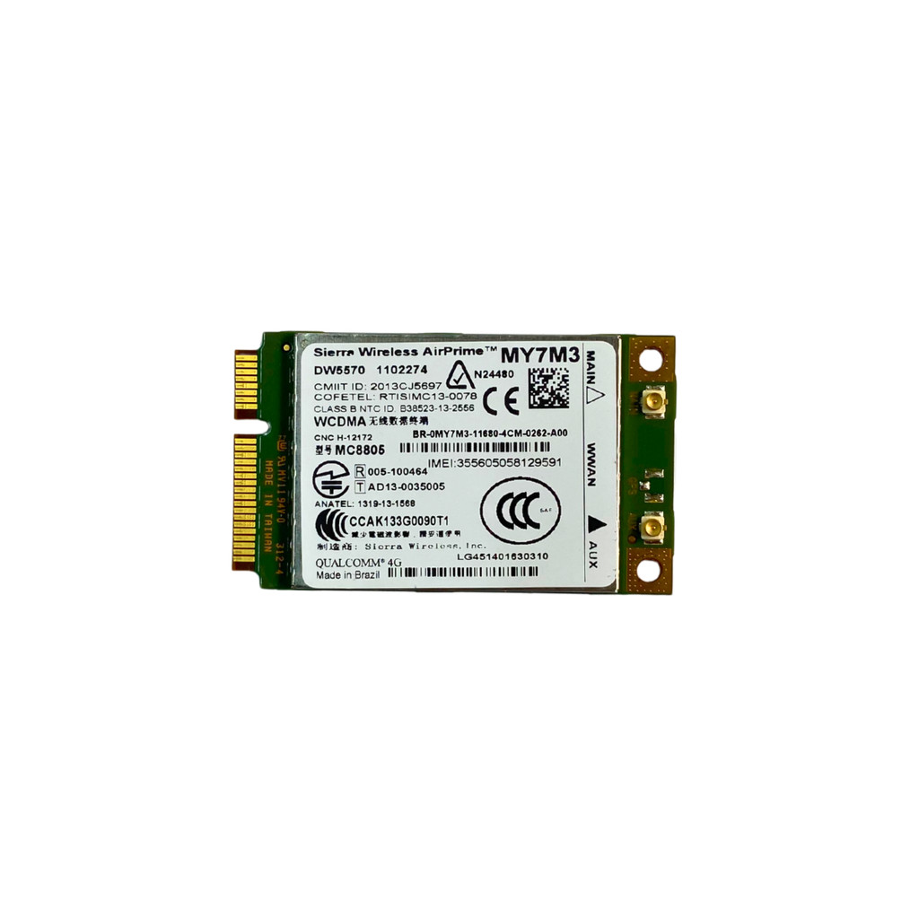 Placa WWAN Dell Sierra Wireless DW5570 / 7W5P6 (3G/4G HSPA+) | Shopee ...
