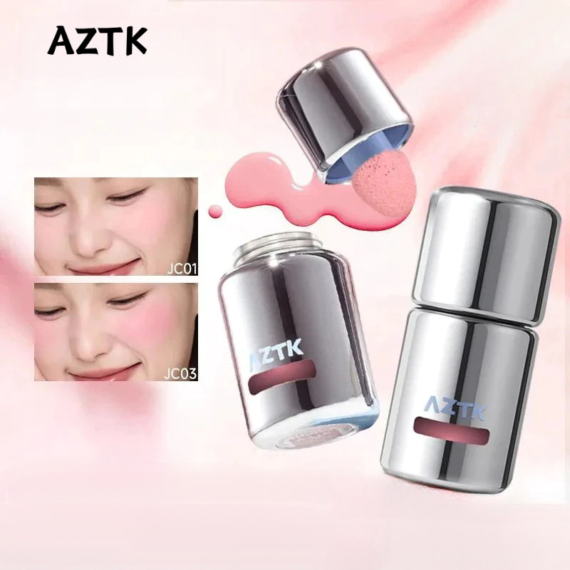 AZTK Líquido Blush Creme Corretivo Fosco Iluminando Superfície Médio ...
