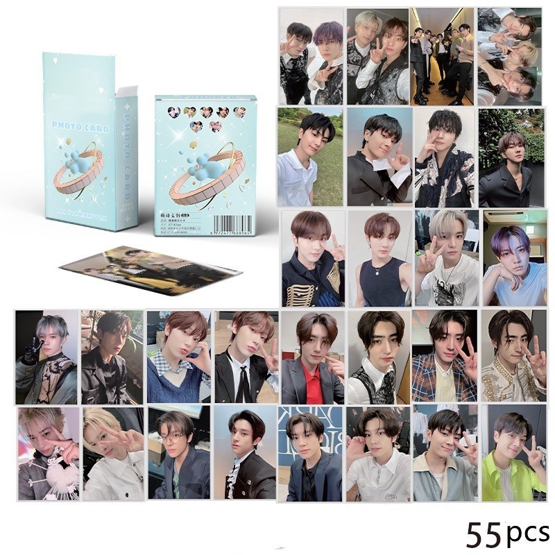 50-119pcs EN Holographic Postcards ROMANCE UNTOLD MEMORABILIA HEESEUNG ...