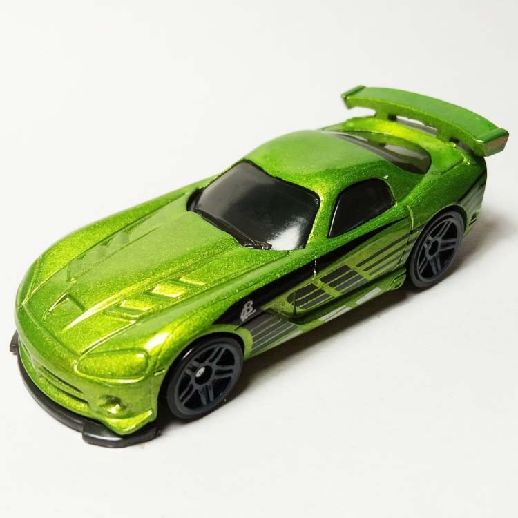 Rodas Quentes Rodas Quentes Rodas Quentes DODGE VIPER Supercarro Verde ...