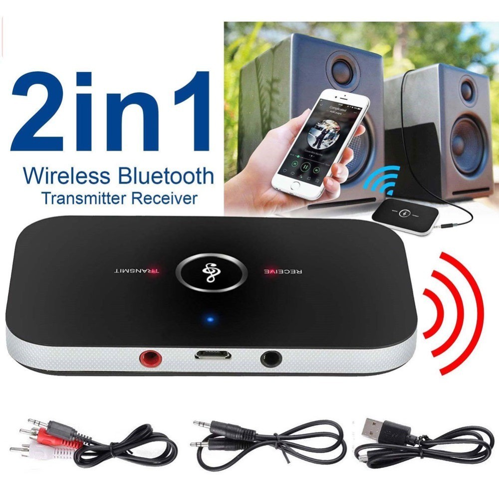 Transmissor de Áudio Bluetooth 5.0 Atualizado com Receptor RCA 3.5mm ...
