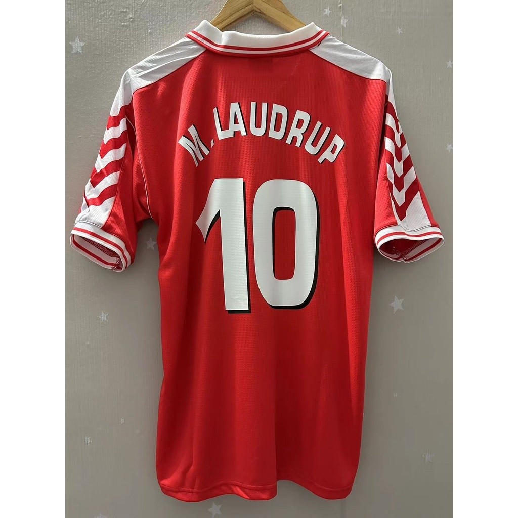 Camisa Retro 1998 D-Brand B.LAUDRUP Camisa Retro Futebol T M.LAUDRUP ...