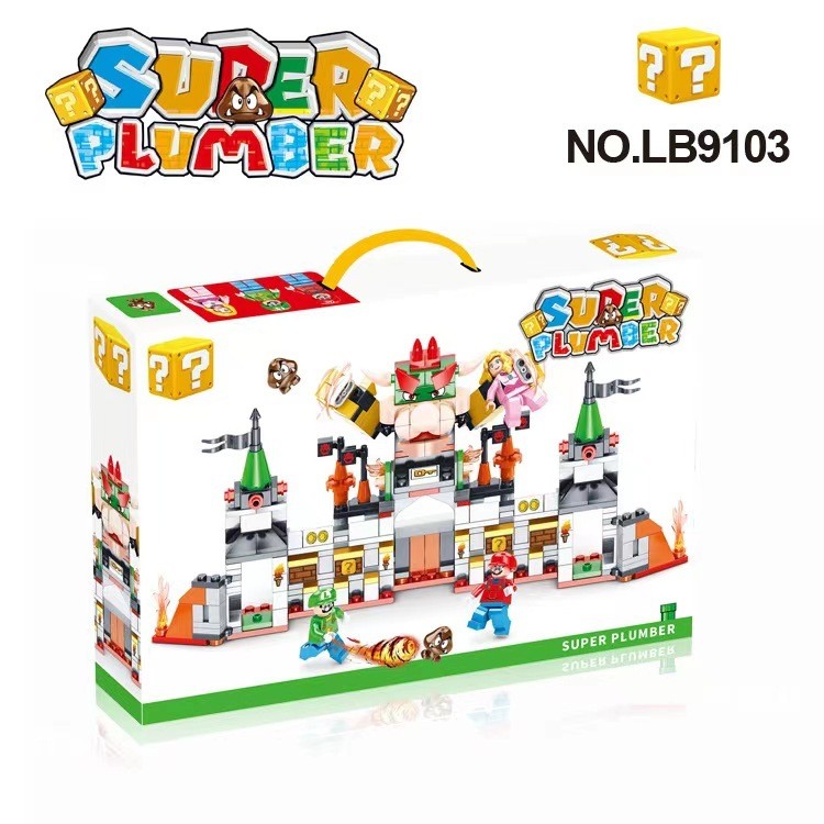 Street View Super Mario Building Blocks Adventure Particle Assembly ...