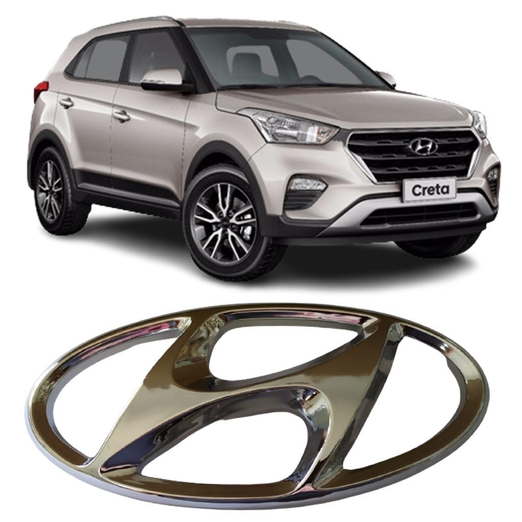 EMBLEMA GRADE HYUNDAI CRETA 16 17 18 19 20 21 | Shopee Brasil