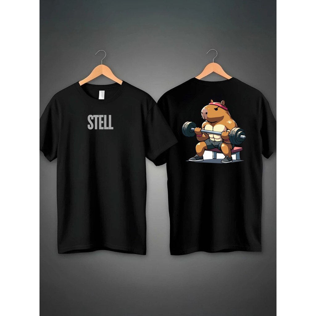Camiseta Premium Básica T-shirt sparta Camisa Capivara maromba 100% ...