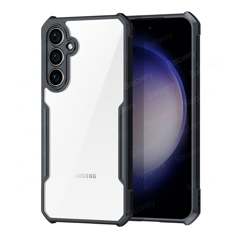 Samsung Galaxy A15 5G/A55 M55 M35 5G Capa De Silicone Rígido À Prova De Choque Dupla Protetora ...