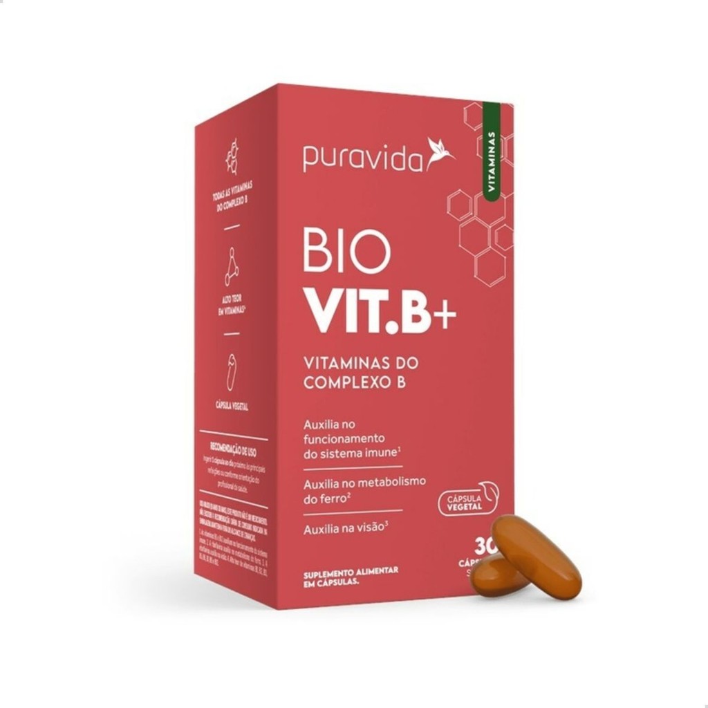 Bio Vit B+ 30 caps Puravida | Shopee Brasil