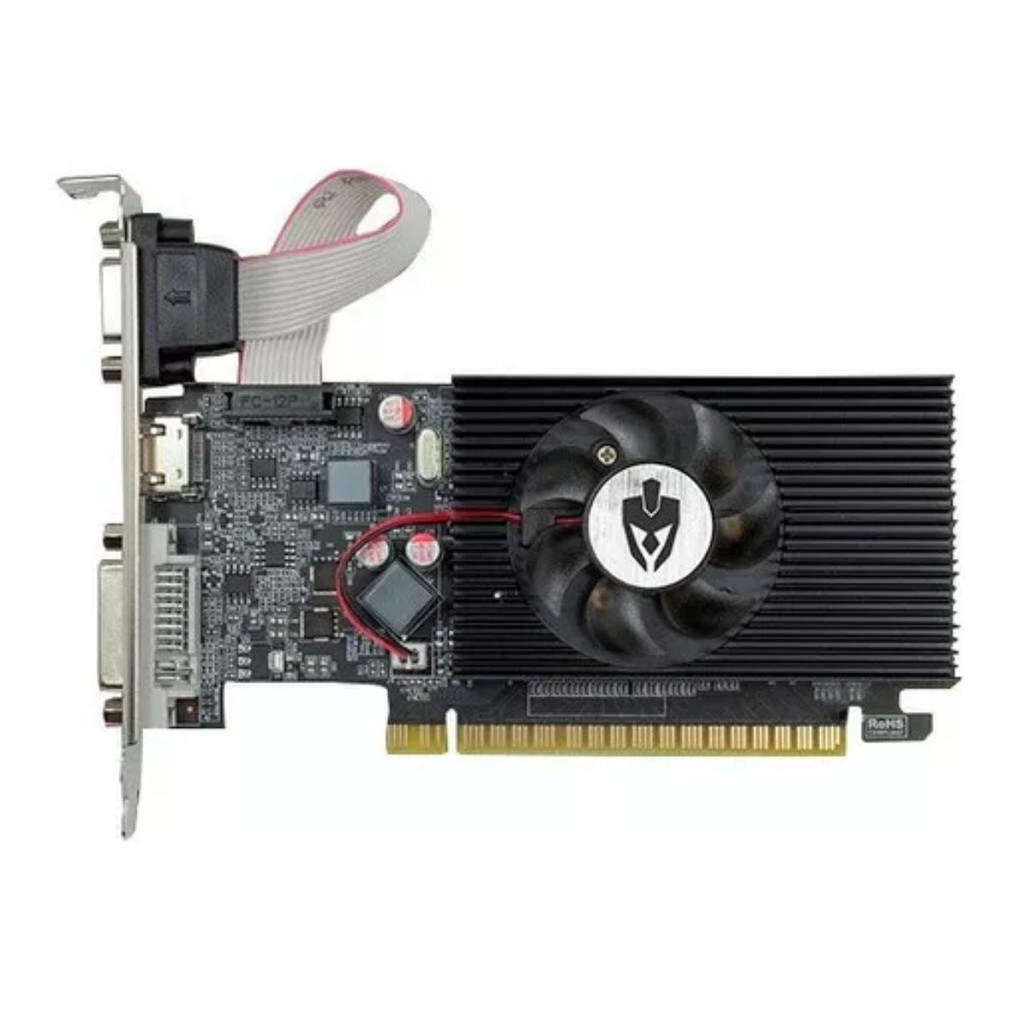 Placa De Video Gpu Gt610 2gb Ddr3 64 Bit Low Profile Evolut | Shopee Brasil