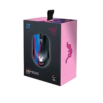 Mouse Gamer Razer Abyssus Elite D.Va Preto USB – 7200 DPI, Ambidestro ...
