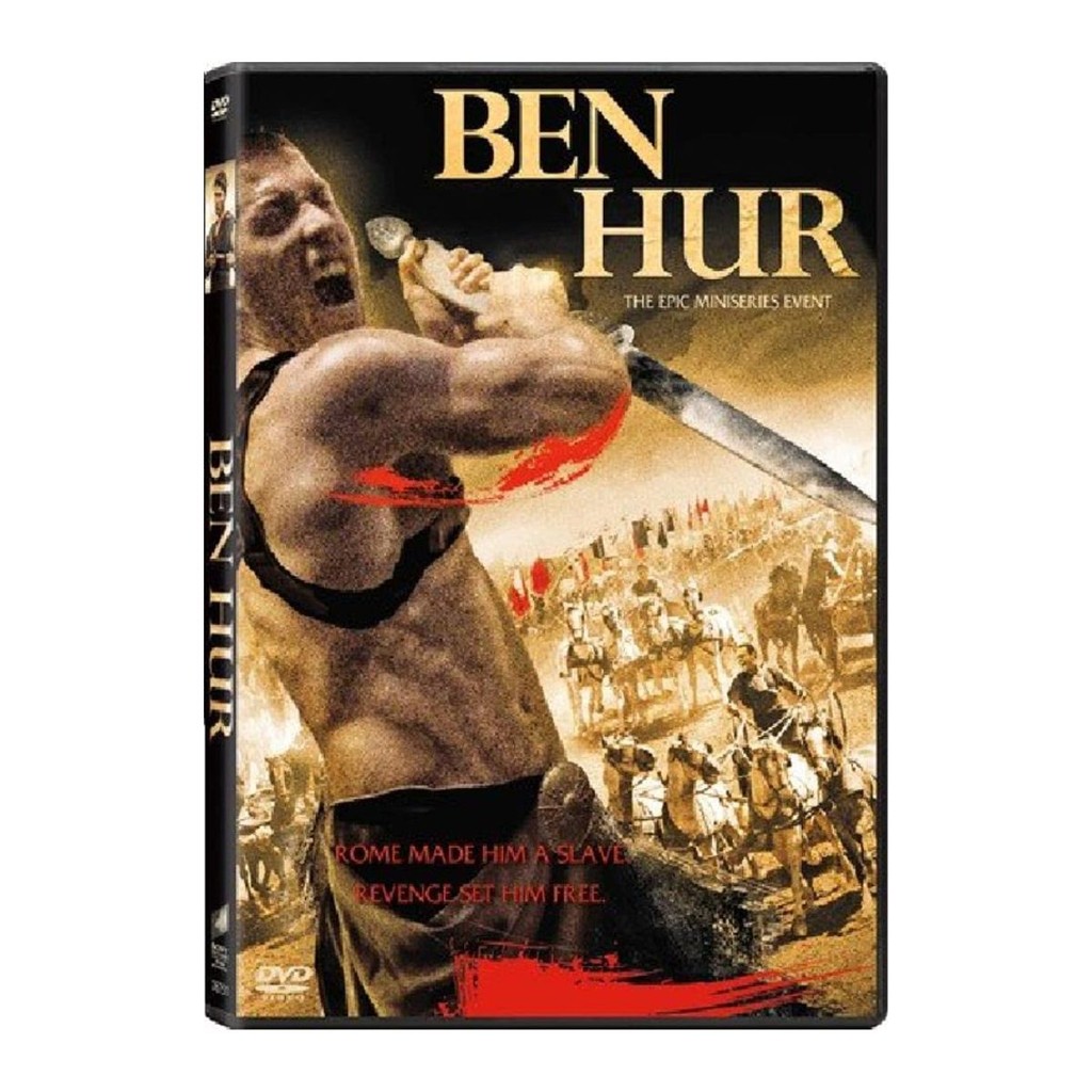 BEN-HUR - A Minissérie Épica - DVD Sony | Shopee Brasil