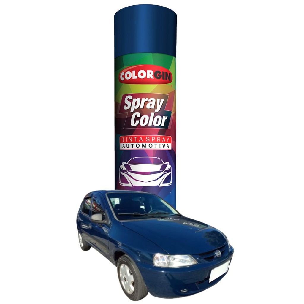 Tinta Spray Automotivo Azul Quiron GM 041 300ml | Shopee Brasil