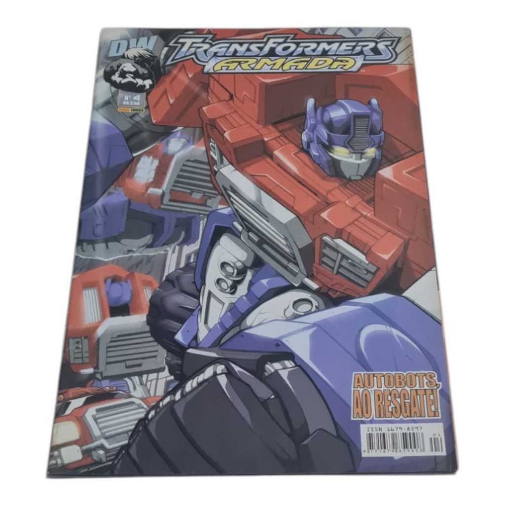 Hq Gibi -Transformers - Armada n° 4 - Ed. Panini - 2004 | Shopee Brasil
