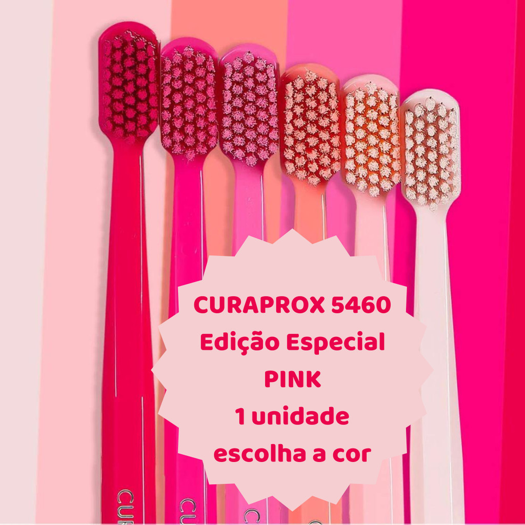 Curaprox Pink Edition 5460 | Shopee Brasil