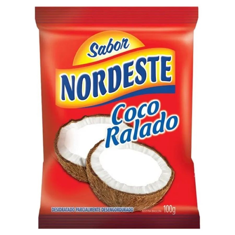 Coco Ralado 100 gr Desidratado Nordeste | Shopee Brasil
