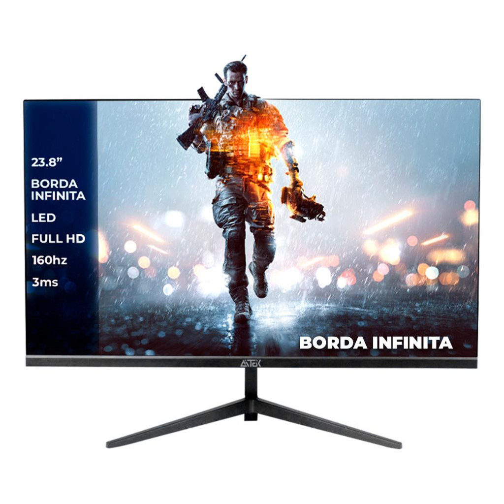 Monitor 24'' 165hz 3ms Gamer Tela Led Borda Infinita Full Hd | Shopee ...