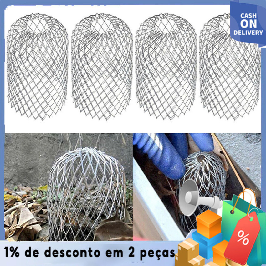 4pcs Proteção De Calha De Rede De Telhado , Filtro De Bico Inferior ...