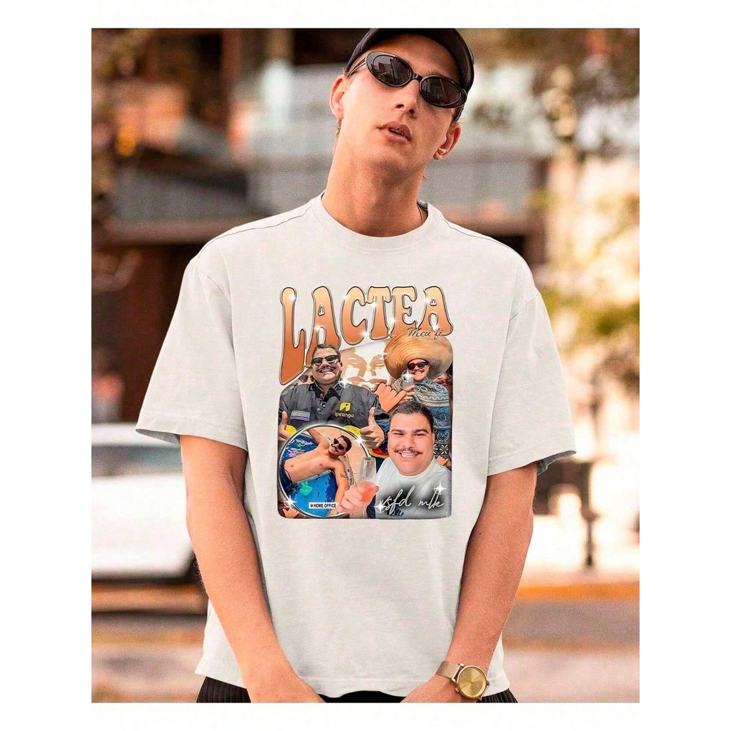 Camiseta Lactea Stenio Unissex Meme Zoeira Meus Fi Tamojunto | Shopee ...