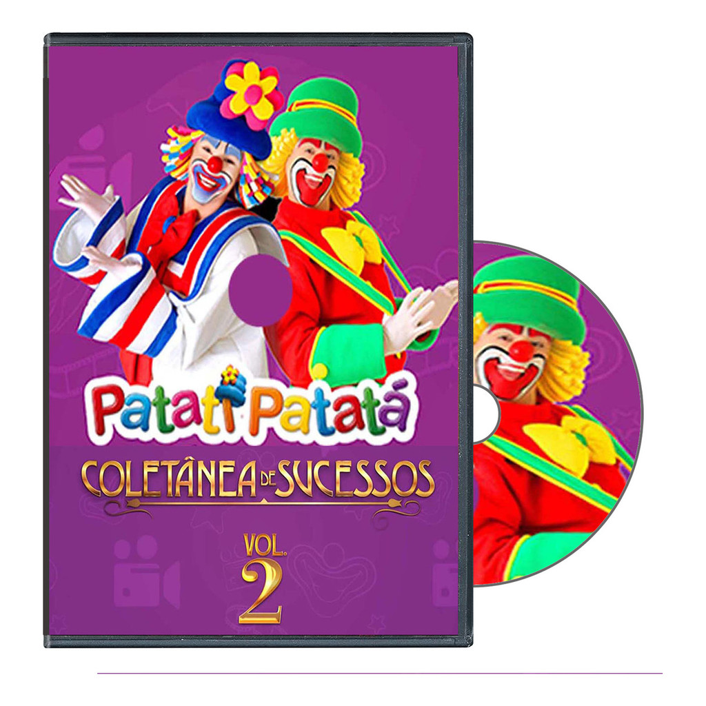 Dvd Patati Patatá Coletânea De Sucesso Vol 2 | Shopee Brasil