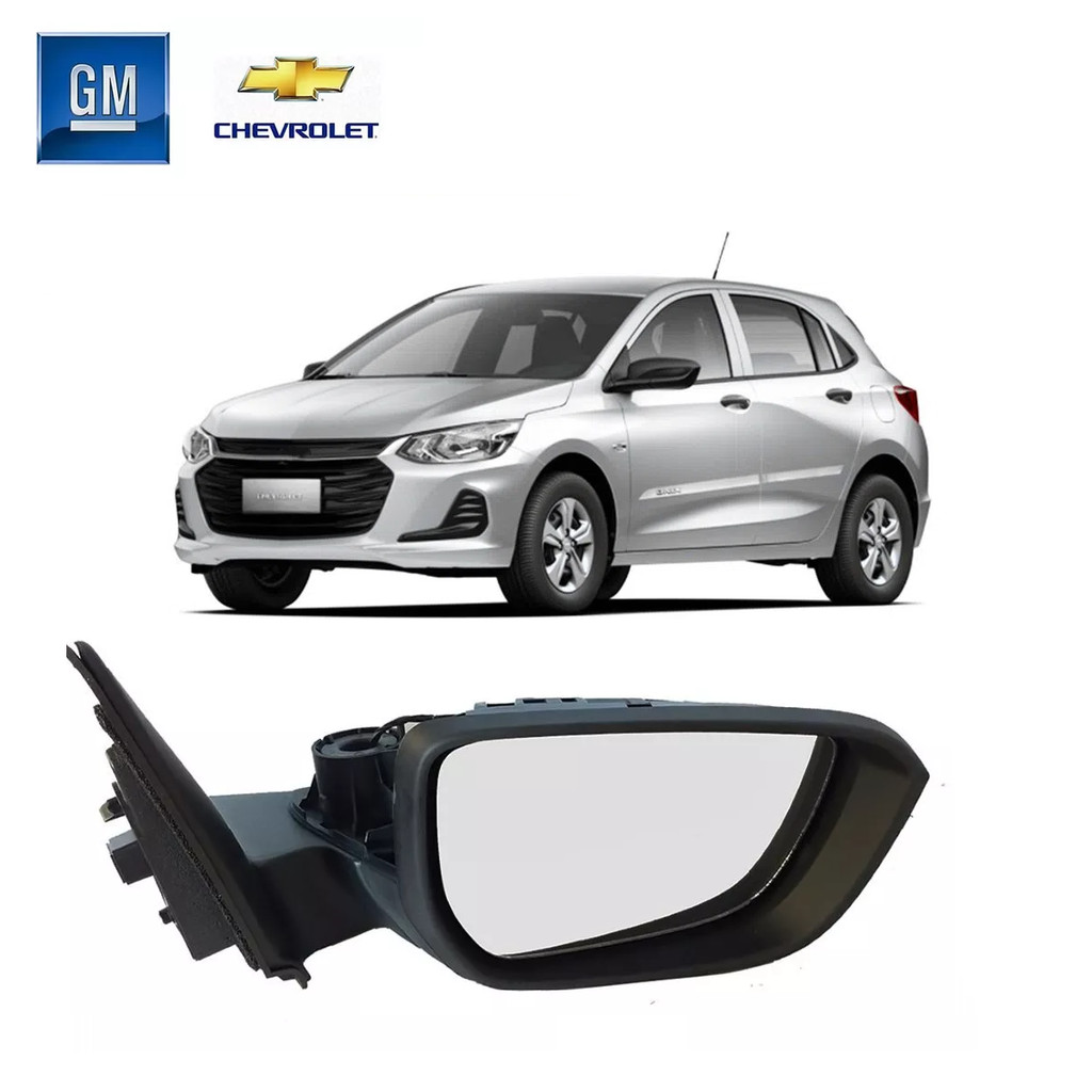 Retrovisor Onix 2020 2021 2022 2023 Eletrico Original Sem Sensor Esquerdo | Shopee Brasil