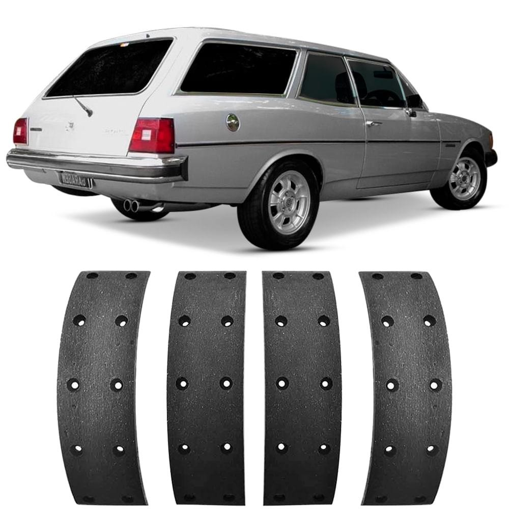 Lona Freio Caravan Opala 71 A 92 Traseira Varga Fras-le | Shopee Brasil