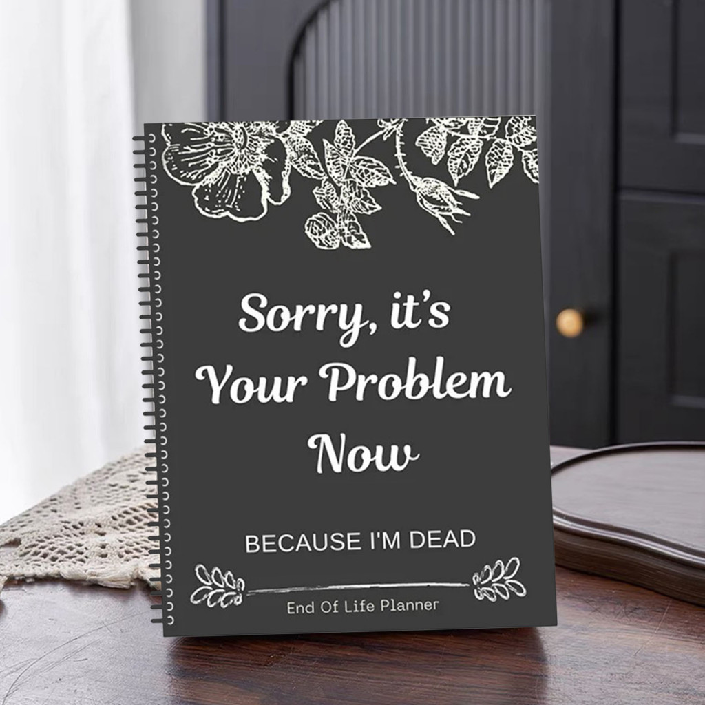 Death Binder Kit Important Connections Logbook Complete End-of-life ...