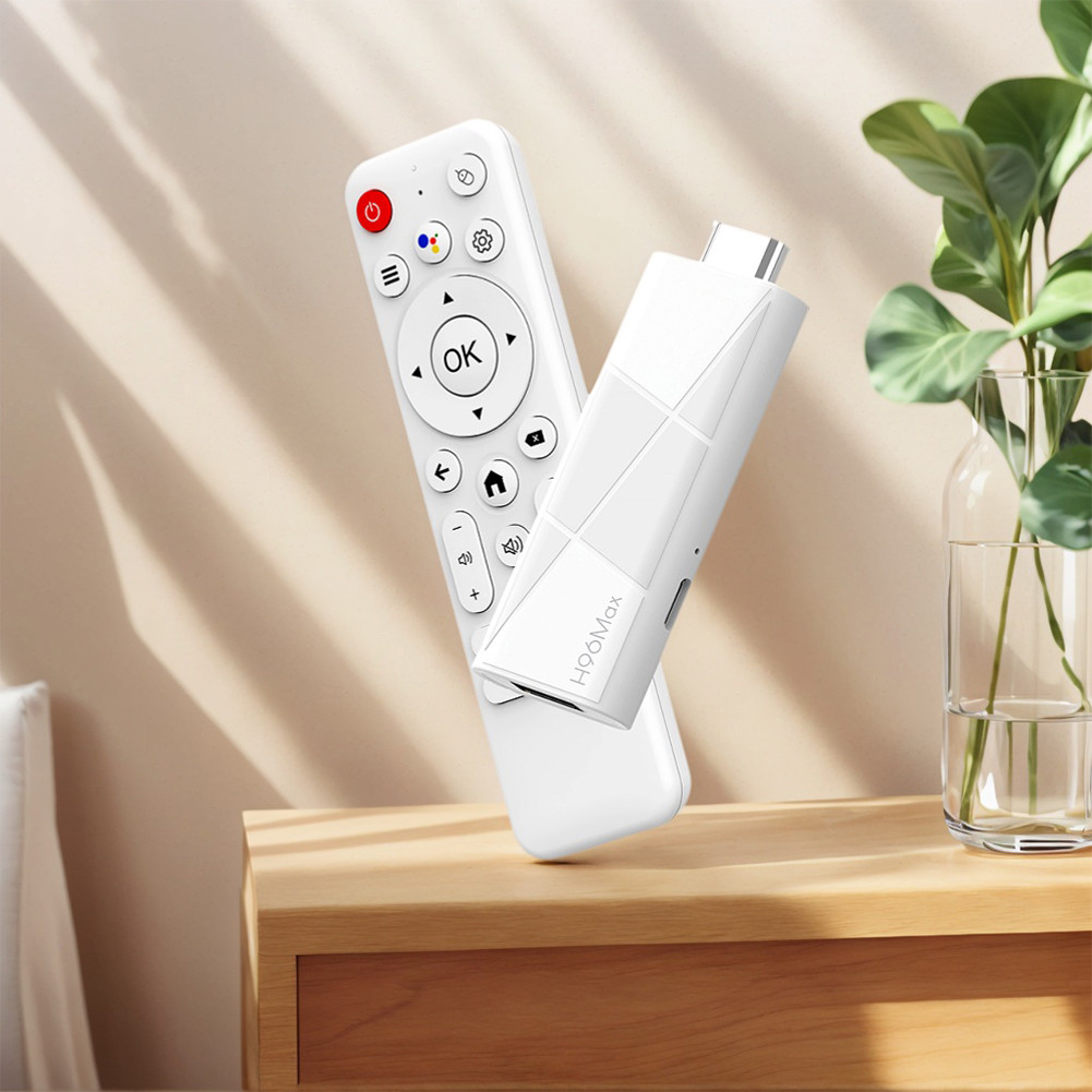 H96 MAX RK3518 Mini TV Stick Wifi6 BT5.4 Android 14 Smart Box 4K HD ...