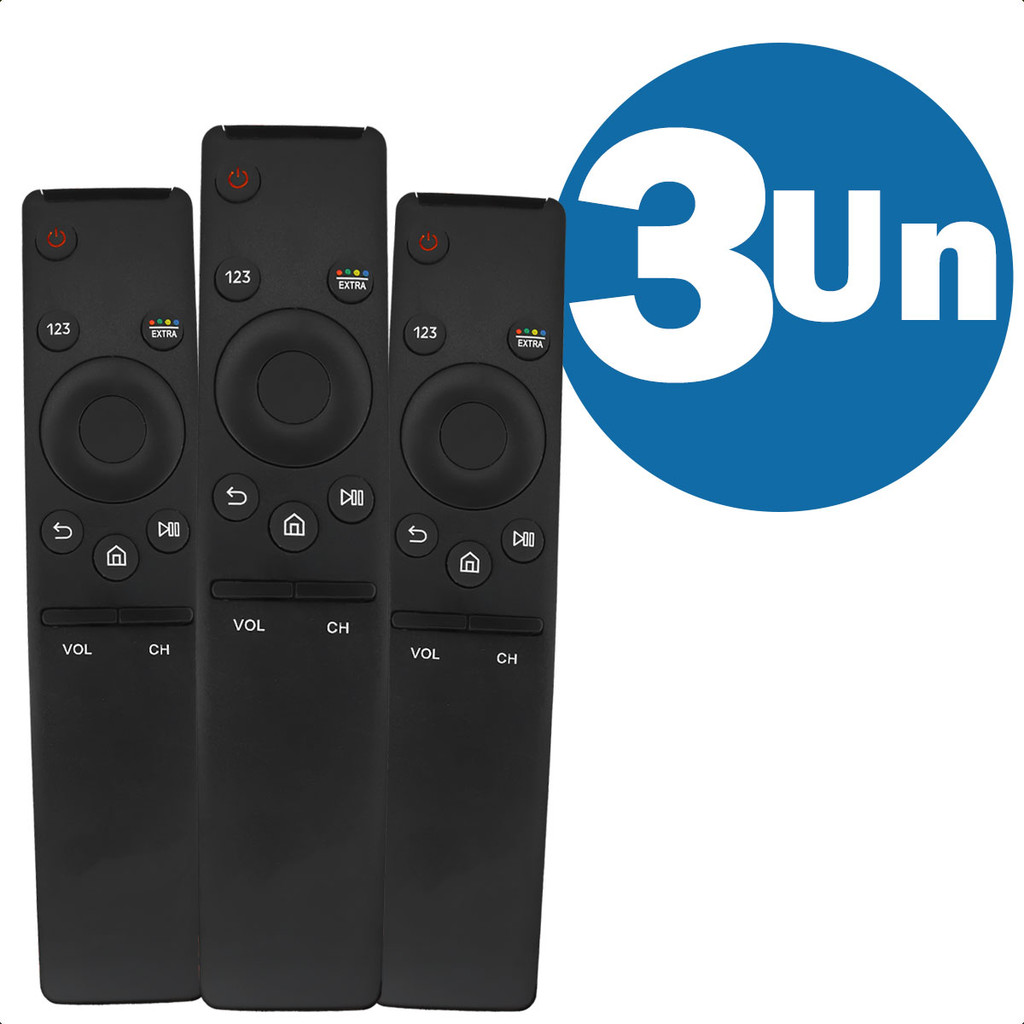 Controle Remoto Compatível com Samsung Smart Tv 4k lcd led rmcspm1ap1 ...