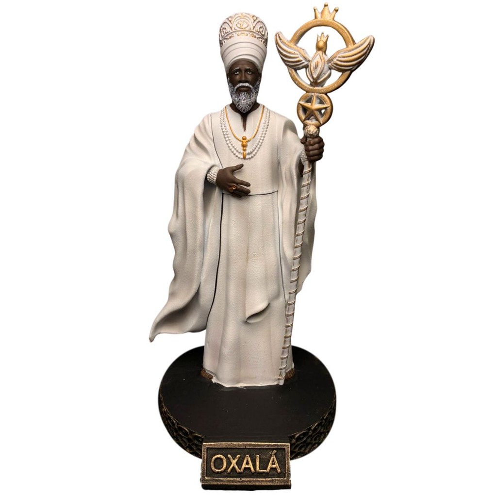 Oxalá 3 (R) 24 cm - Umbanda Candomble | Shopee Brasil