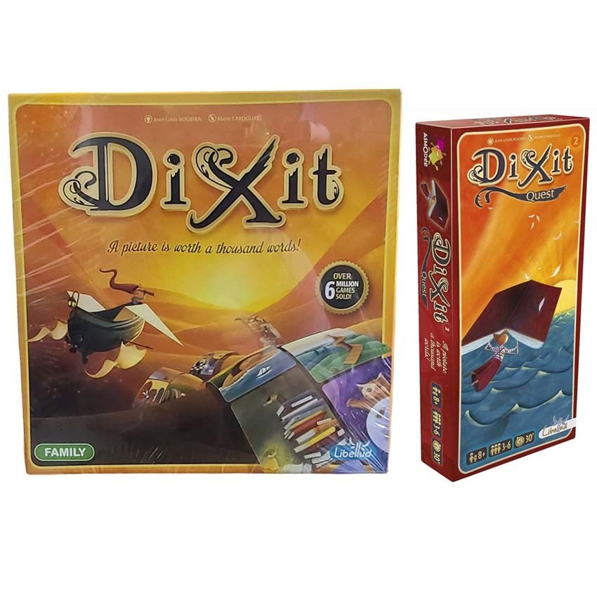 Novo Dixit Basic Quest Expandir Jogos De Tabuleiro Divertidos Para ...