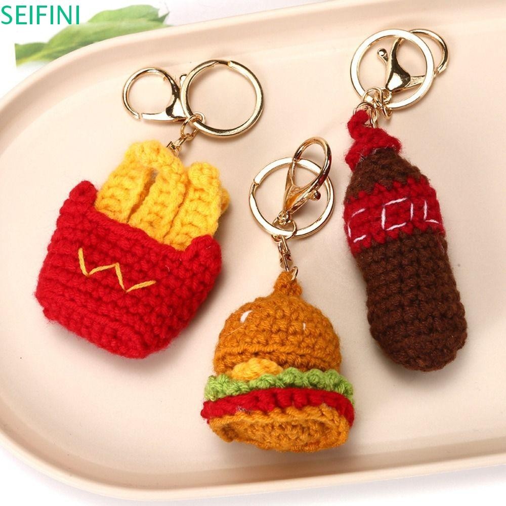 Chaveiro Seifinini Weaved Keychains , Batatas Fritas Pizza Wings ...