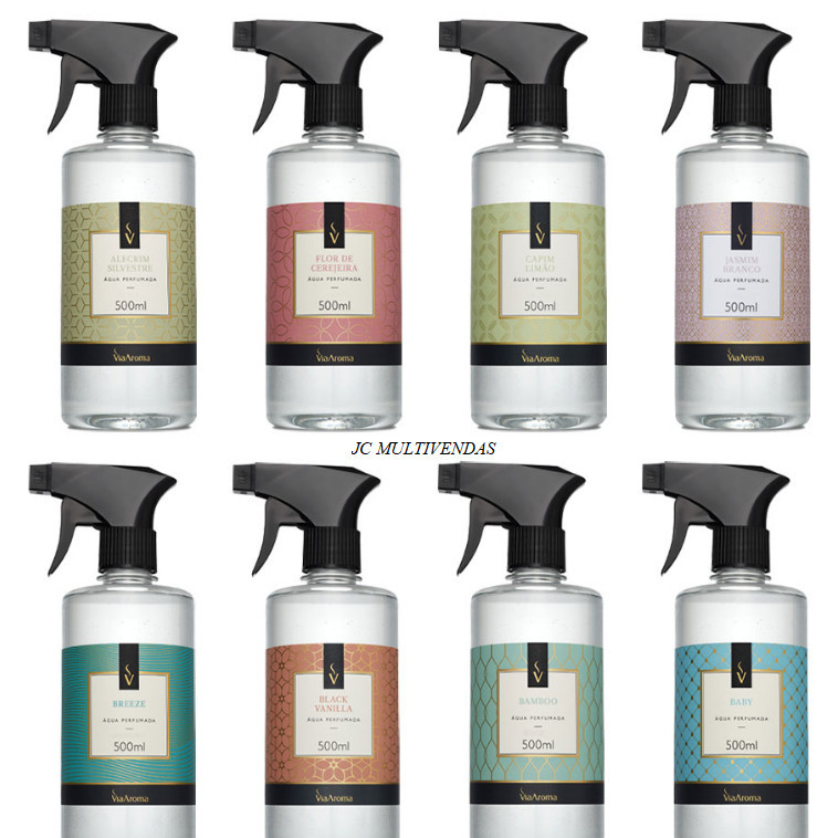 Água Perfumada de Cheiro para tecidos Roupas Via Aroma - Lavanda Bamboo ...