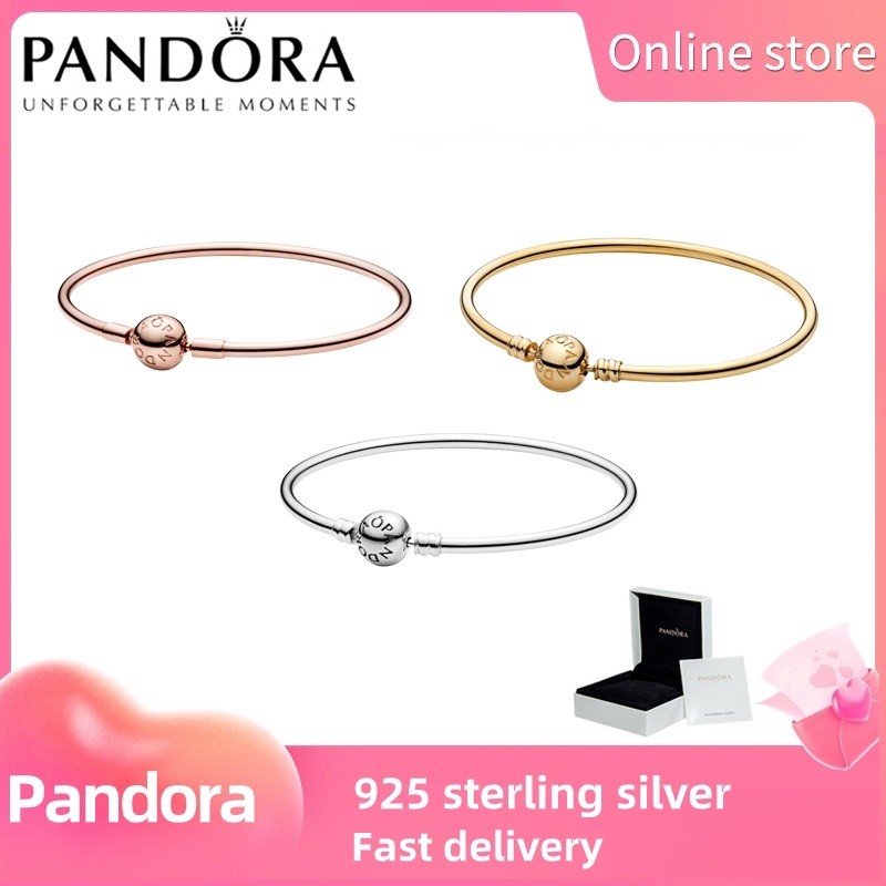 100% autêntica S925 prata esterlina Pandora [590713] pulseira de ...