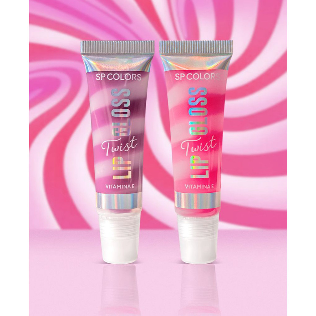 Gloss labial Hidratante Twist Lip Gloss Sp Colors | Shopee Brasil