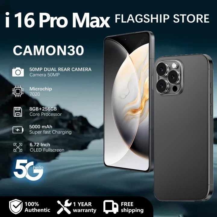 Smartphone i16 pro max original 16GB + 512GB Vendas Para Celular 8000mah Versão global | Shopee ...