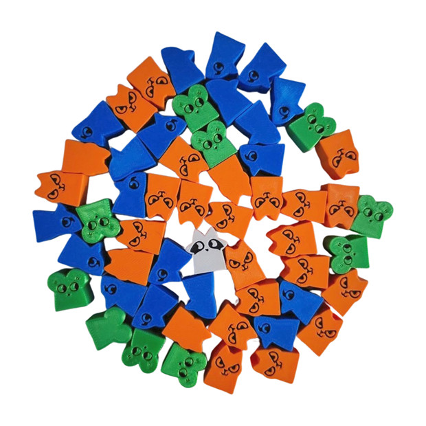 Kit Jogo ROOT - Meeples para Jogo de Tabuleiro - Board Games | Shopee ...