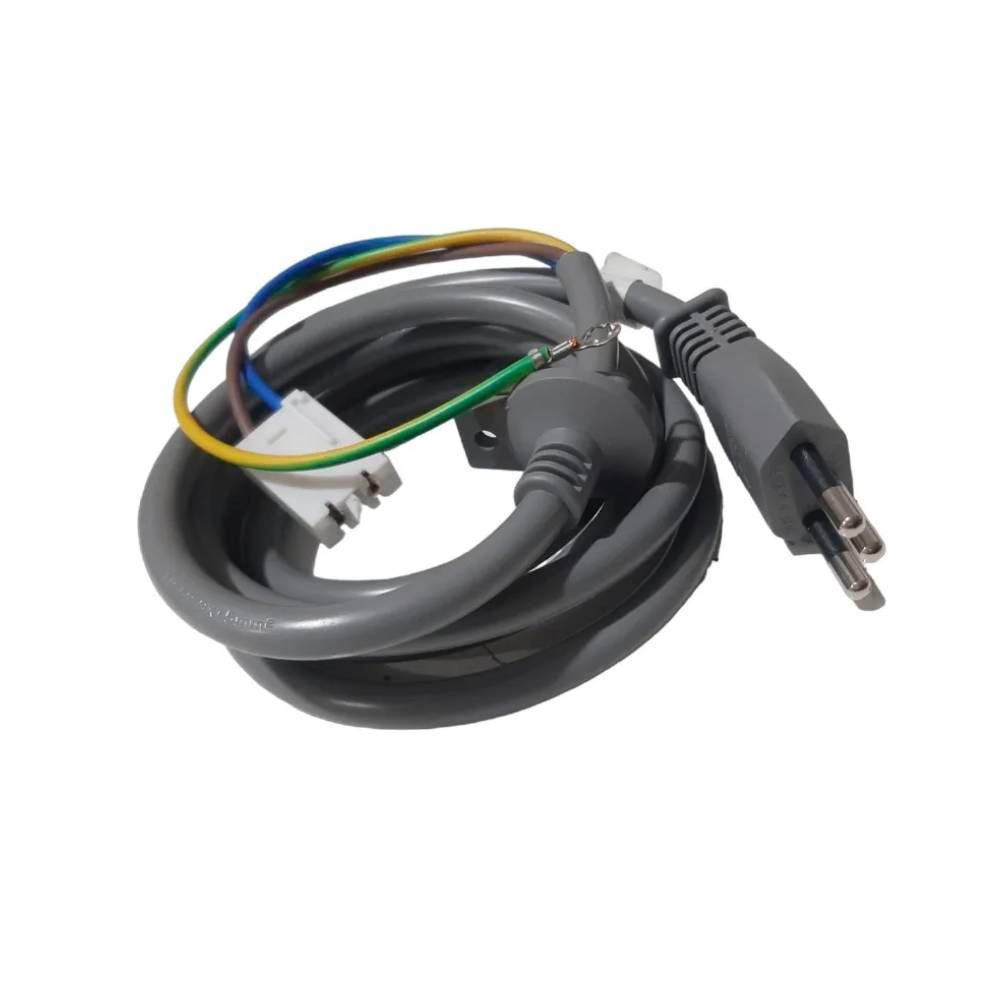 Cabo de Força Lavadora Lava e Seca Samsung DC98-01976A Hulter | Shopee ...