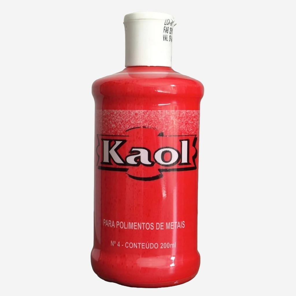 POLIDOR DE METAIS KAOL TRADICIONAL LÍQUIDO 200ML | Shopee Brasil