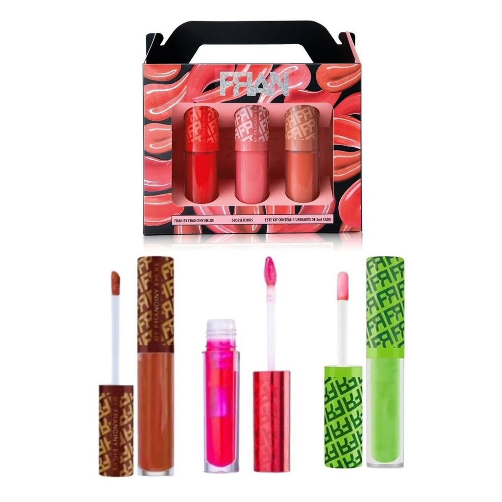 KIT Completo Glosslicious + Choco Chilli + Lip Chilli + Green Chilli ...