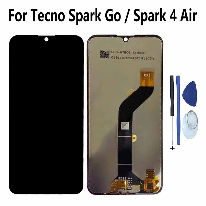 Para Tecno Spark 4 Air KC6 Display LCD Touch Screen digitalizador ...