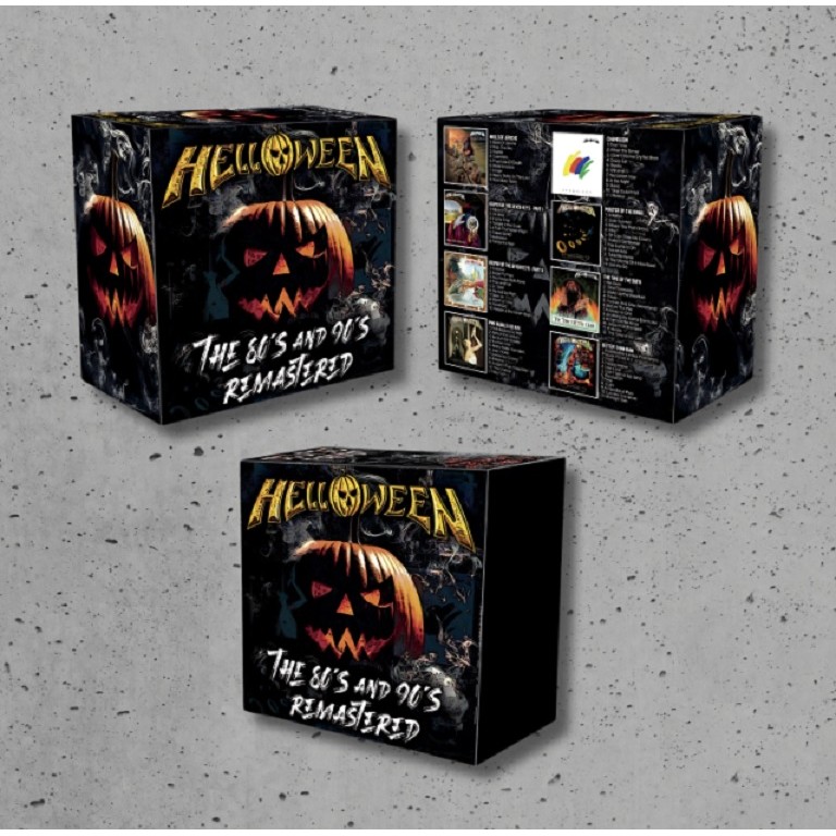 Helloween - The 80's and 90's Remastered (Box 8 CDs Novo) | Shopee Brasil