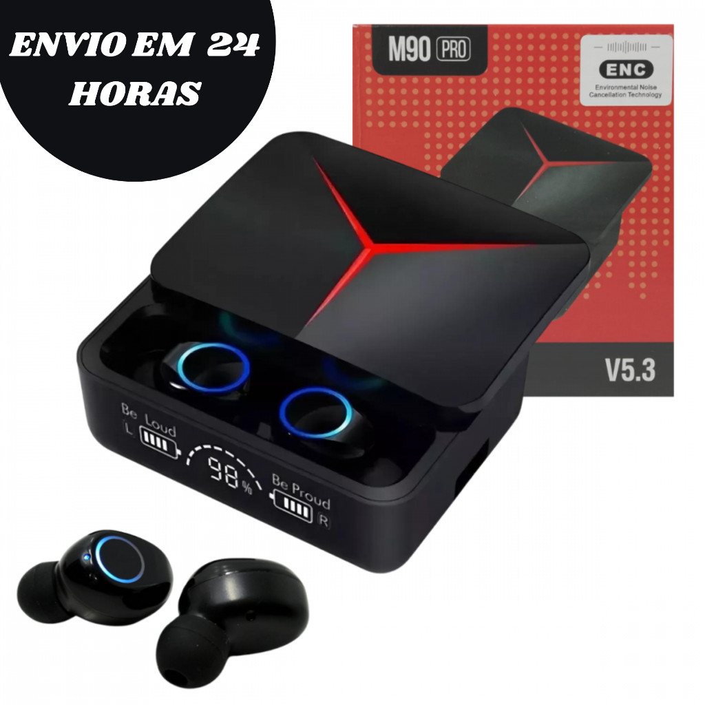 Fone de Ouvido Intra Auricular Bluetooth com Case de Carregamento ...