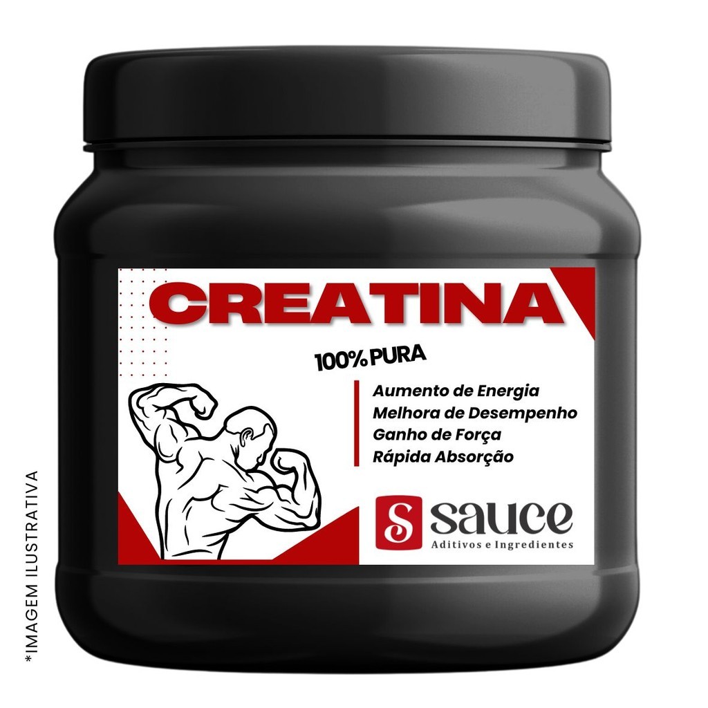Creatina Monohidratada 100% Pura 600 g - (Com Laudo Técnico) Importada ...