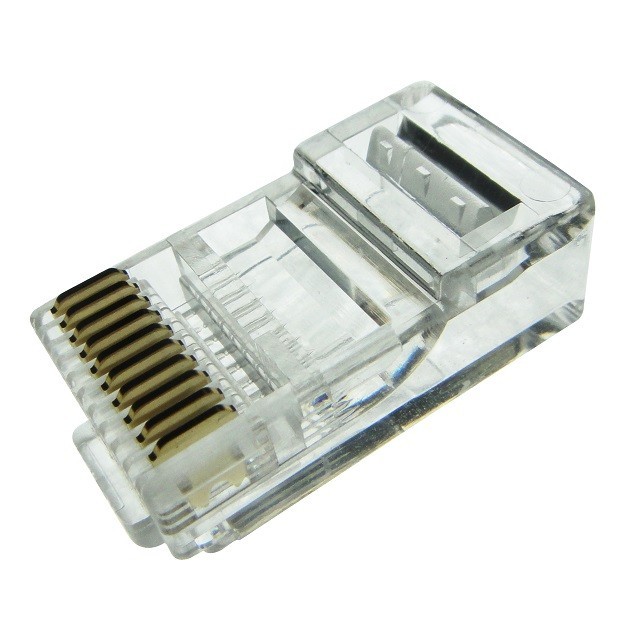 10 X Pino RJ45 / RJ50 10x10 para Rede Local Nivel 5 30.21.009 | Shopee ...